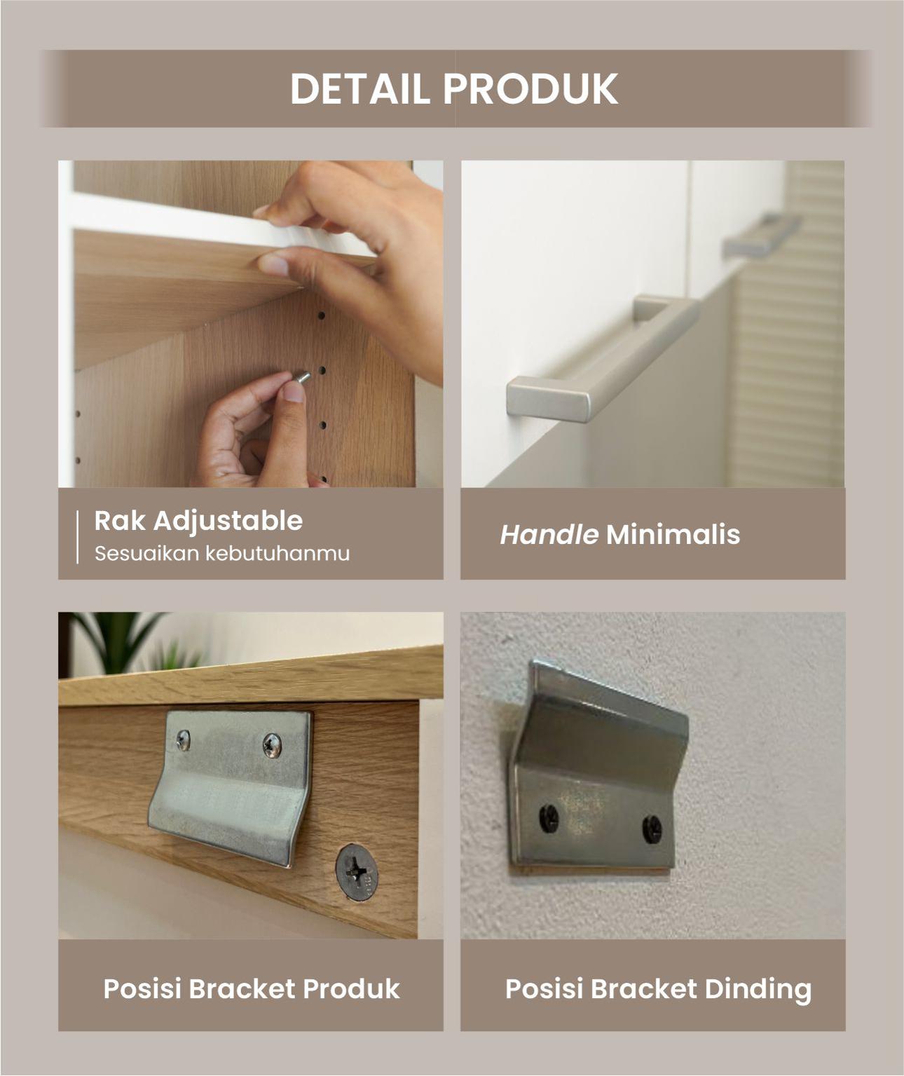 Jual Pira Metropolis OX - Aruna KC WU120 RB Rak Dapur / Rak Gantung ...