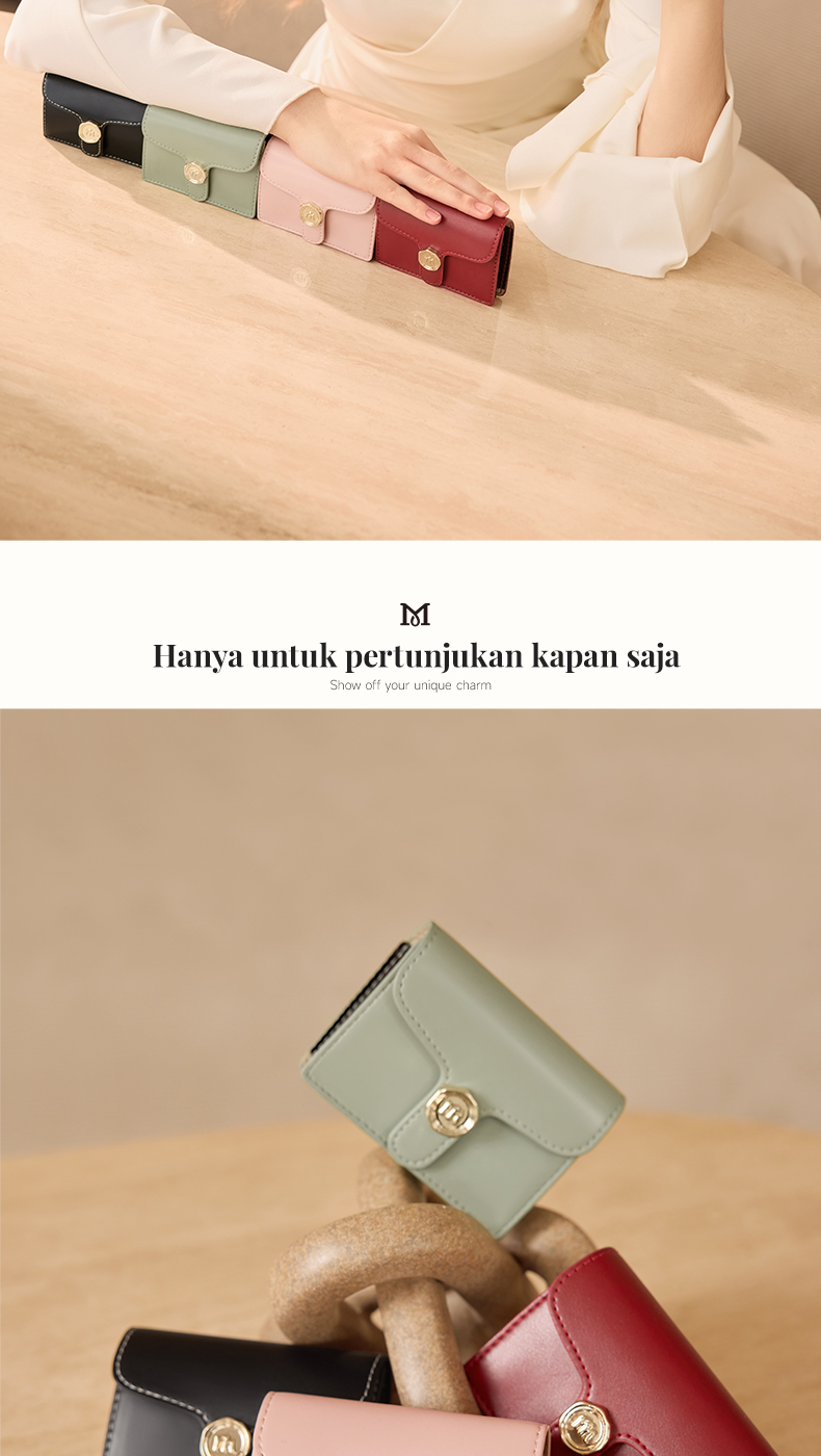 Jual MOSSDOOM Dompet Bria Wallet Kehalusan Desain Yang Elegan ...