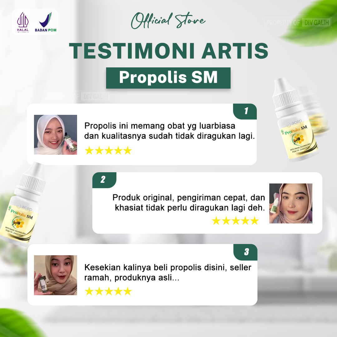 Jual Propolis SM Brazilian Asli 100% Original Obat Tetes Herbal ...