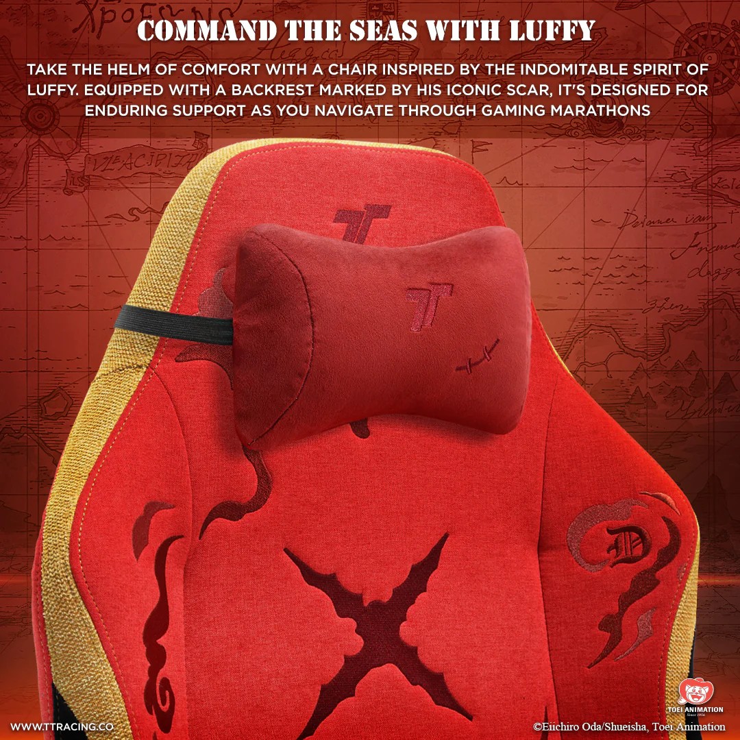 Jual TTRacing Luffy | Maxx Fabric Gaming Chair | Kursi Gaming Koleksi ...
