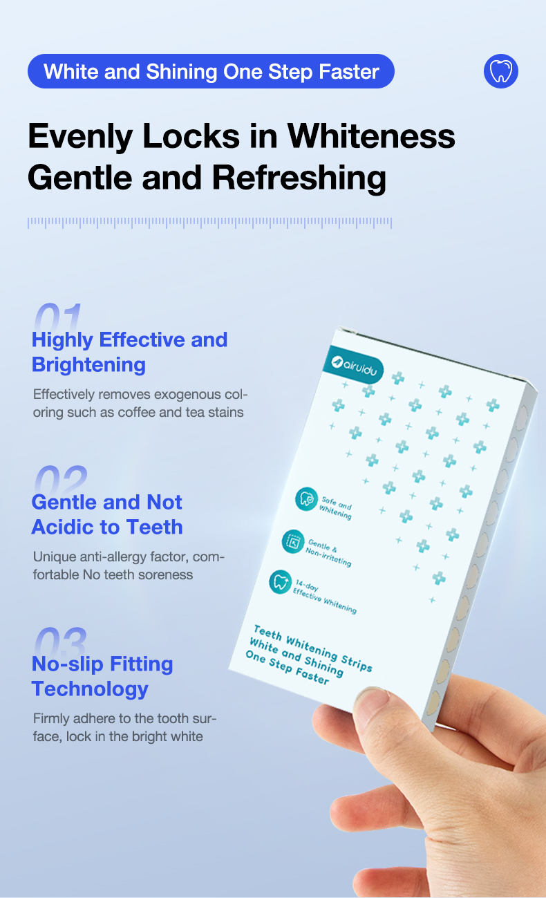 Jual Airuidu TS07 Pro Dental White Patch PVP Untuk Memutihkan Gigi ...