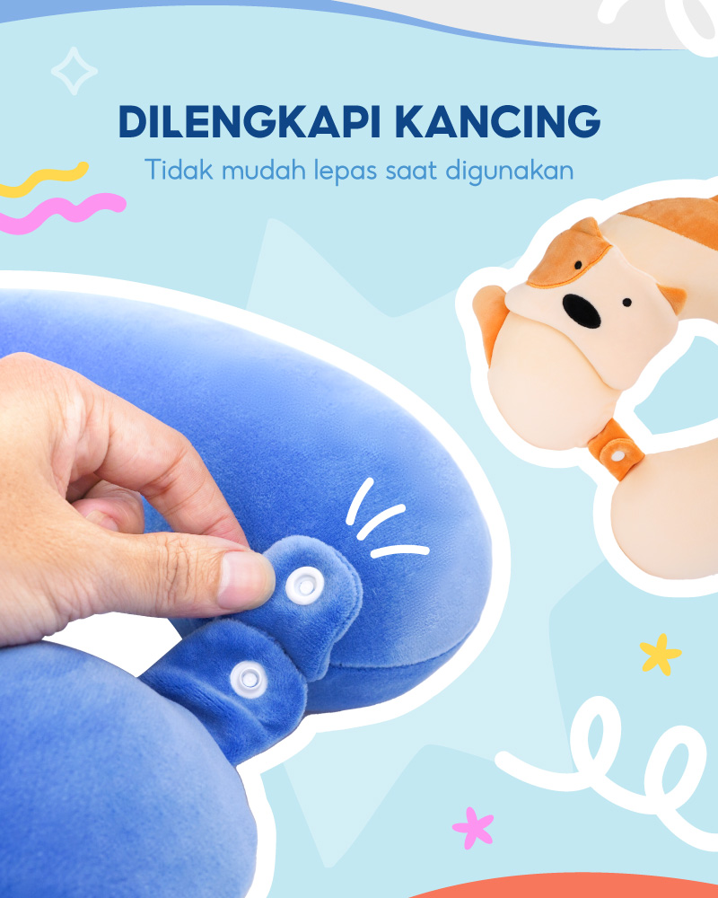 Jual OHSOME Alba Sol Set Masker Mata dan Bantal Leher Seri Hewan Hiu ...