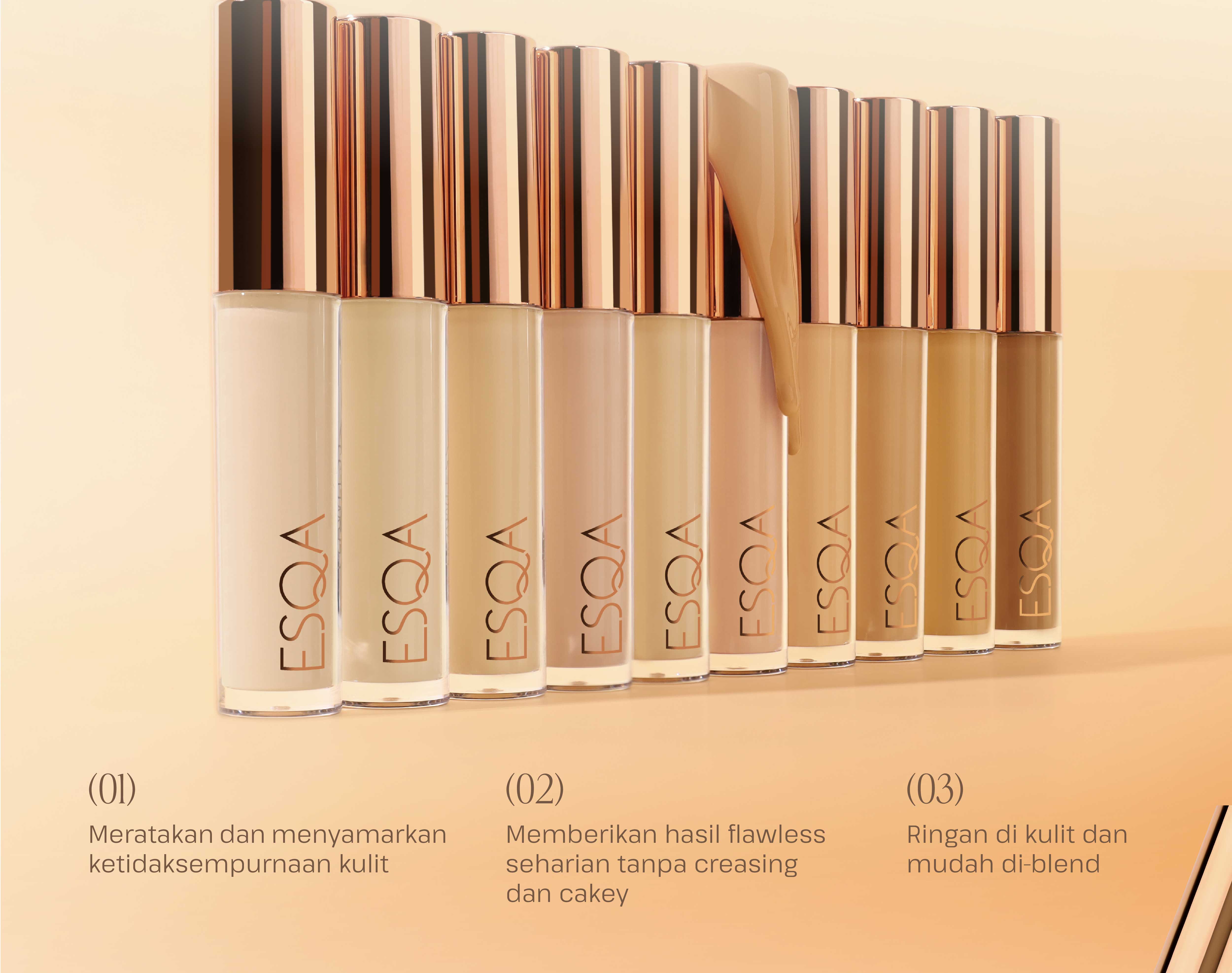 Jual ESQA Flawless Liquid Concealer | Shopee Indonesia