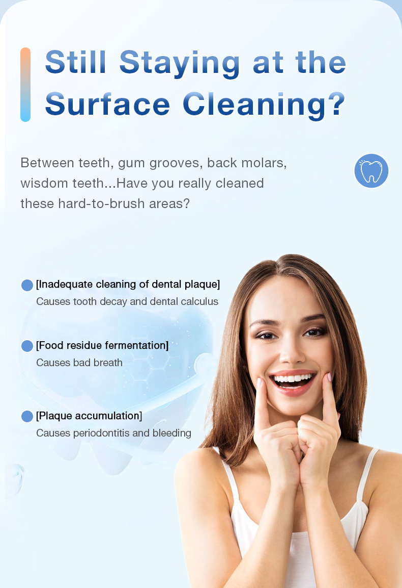 Jual Airuidu CF580 Water Floss Gigi Oral Irrigator Dental Water 200ML ...