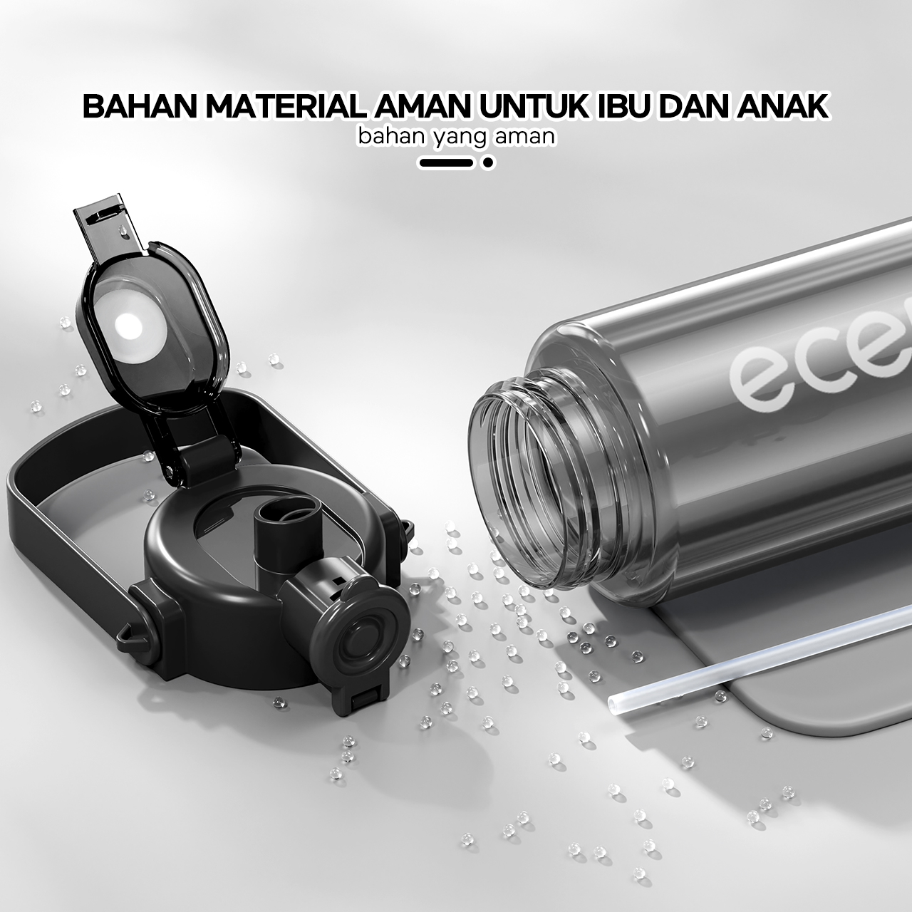 Jual ecentio botol plastik 1100ml botol minum besar botol minum ...