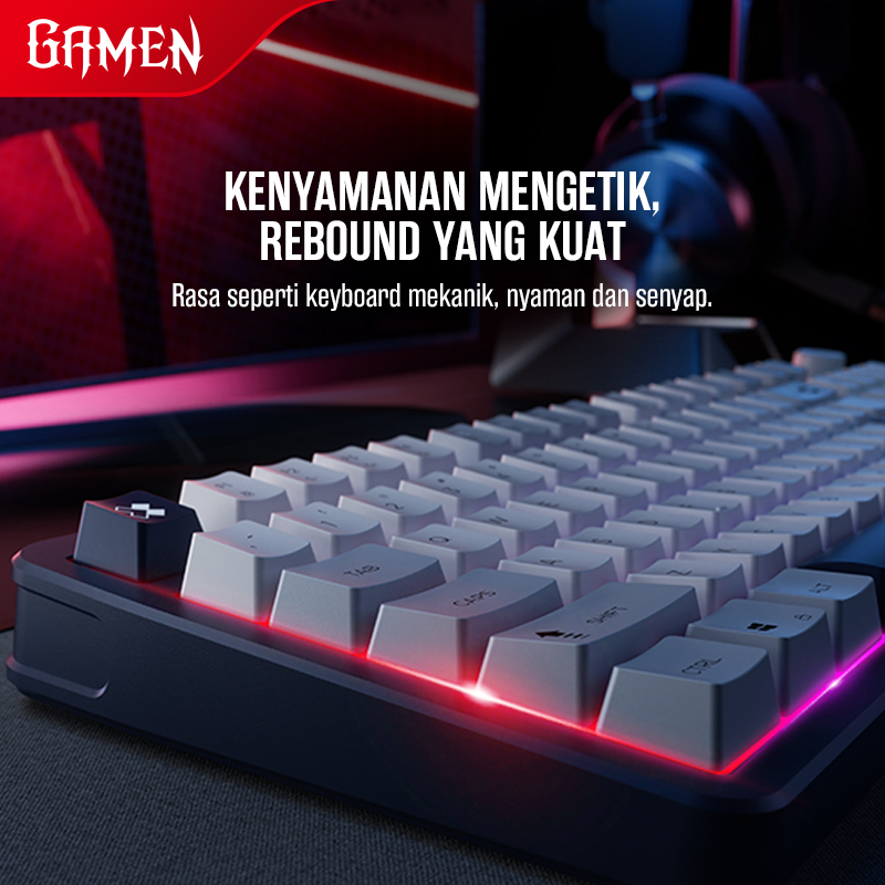Jual GAMEN GK300 Keyboard Gaming Membrane – Feel Mengetik Seperti ...