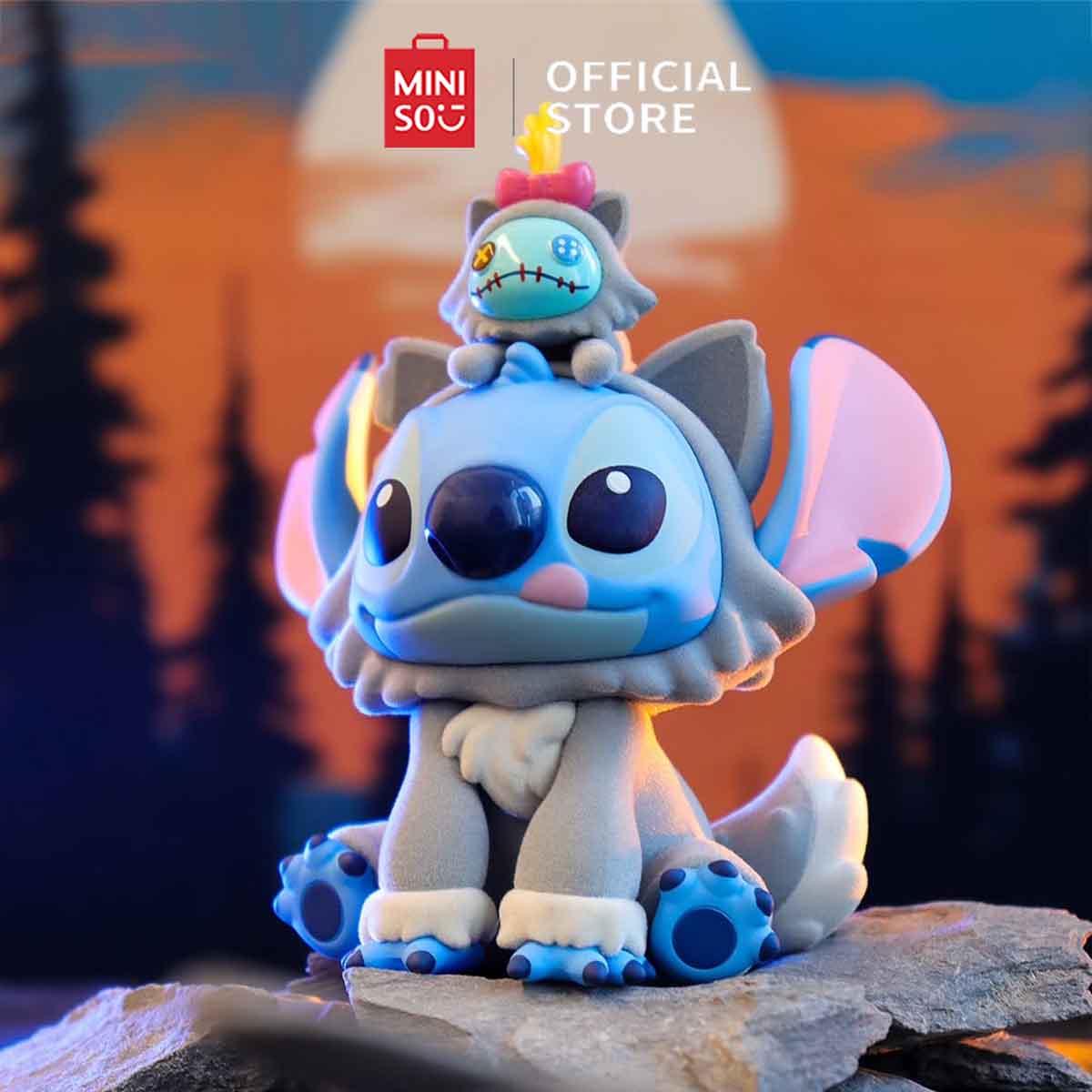 Jual Miniso Disney Stitch's Weird Diary Series Figures Blind Box Stitch ...