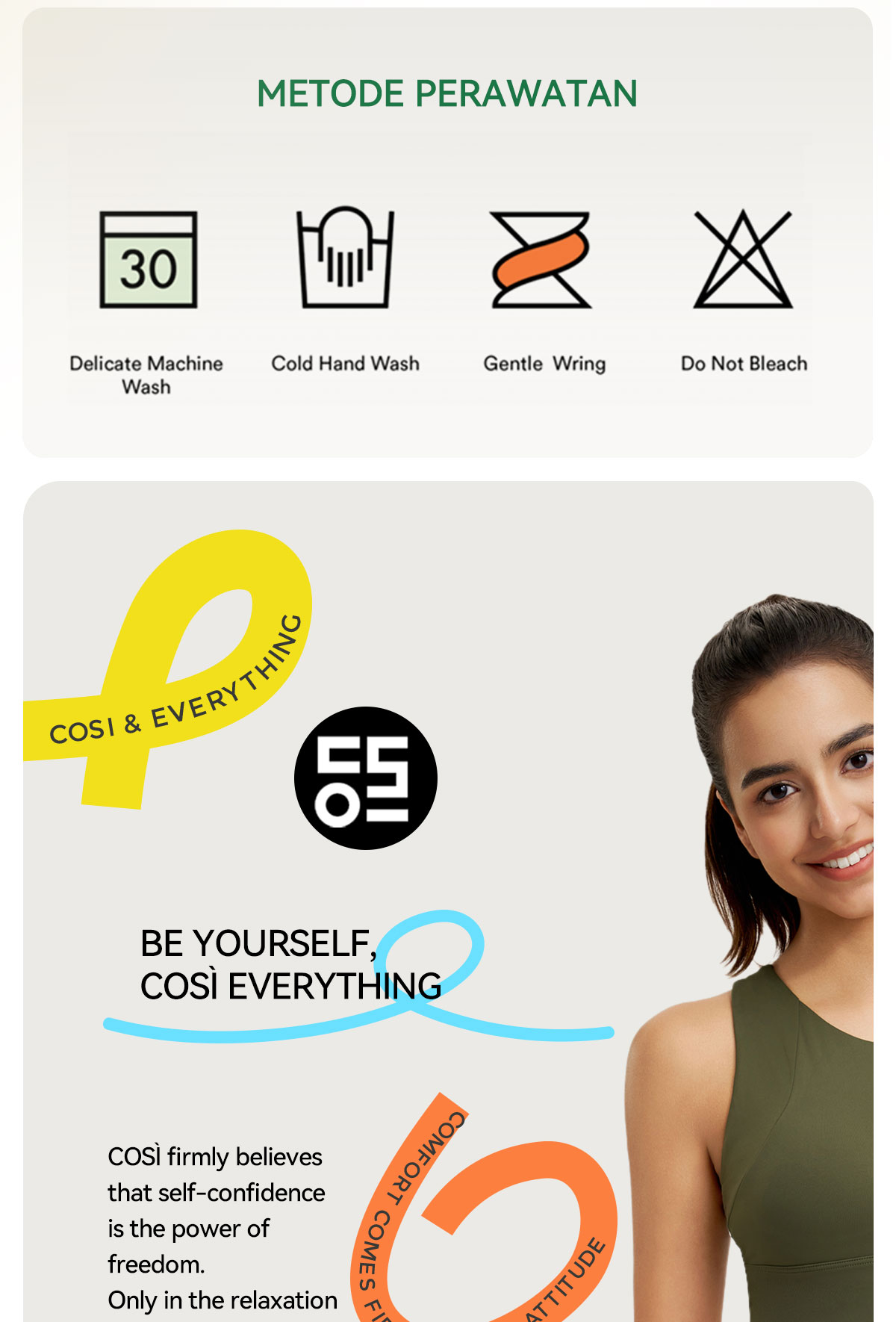 Jual COSI ACTIVE Giselle Baju Yoga Wanita / Baju T-Shirt Wanita / Baju ...