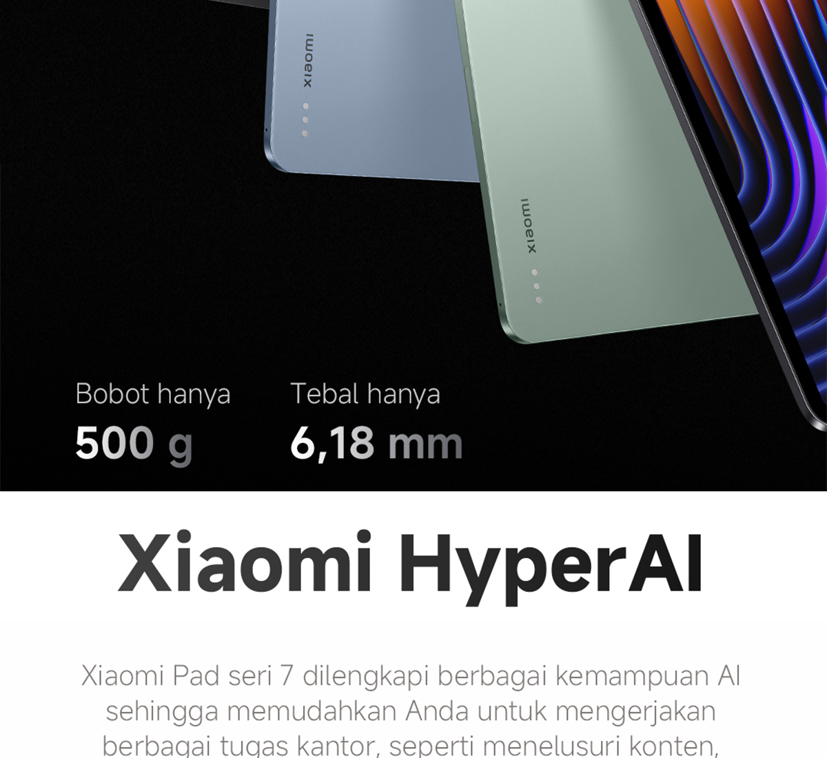 Jual Xiaomi Pad 7 Pro (12/512GB) | Snapdragon 8S Gen 3 | Layar 11.2 3.2K 144Hz Dolby Vision ...