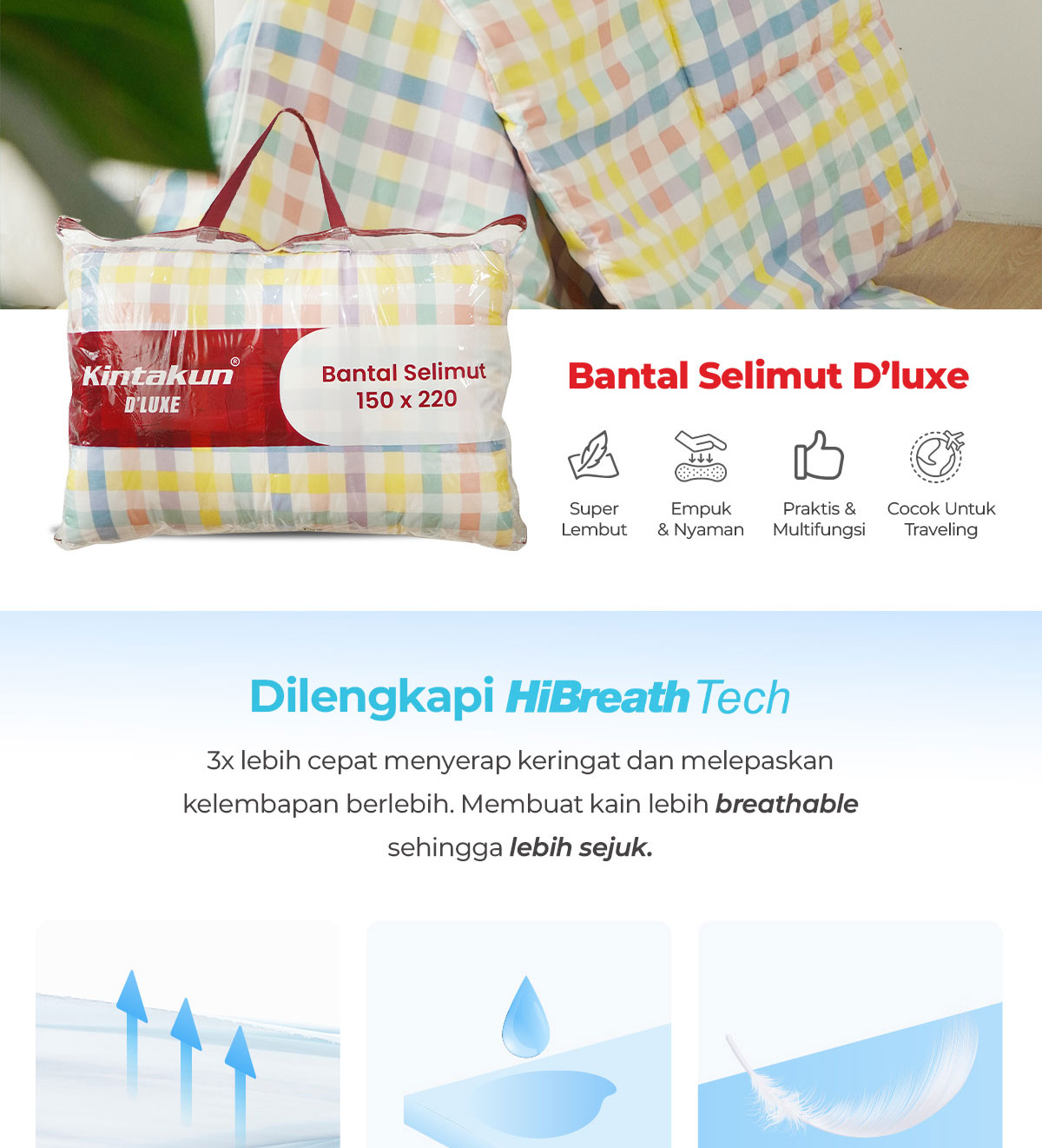 Jual Kintakun Bantal Selimut / Balmut Mini Selimut Travel Lembut ...