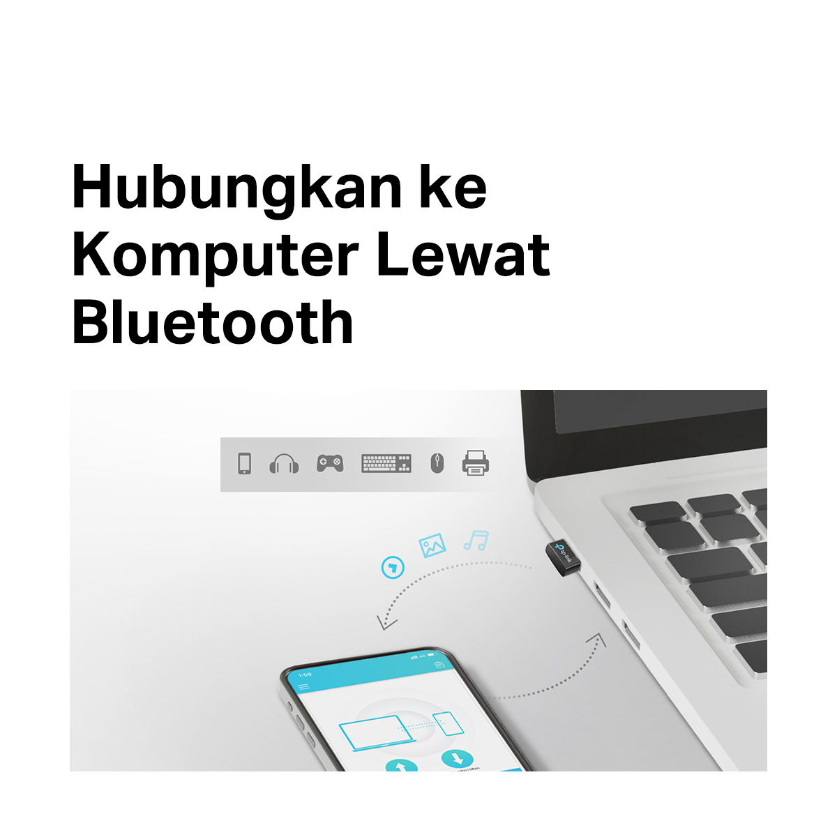 Jual TP-Link UB500 | Bluetooth 5.3 Nano USB Adapter| Bluetooth Dongle ...