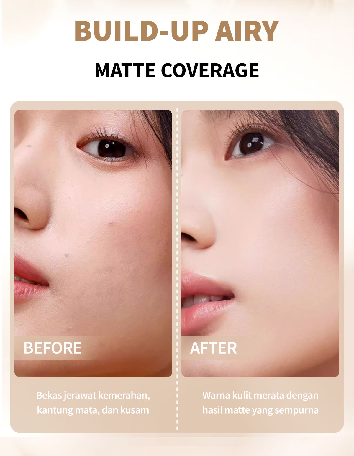 Jual [NEW LAUNCH]ONLYOU 7in1 UltraWear Double Cushion Powder SPF30 PA ...