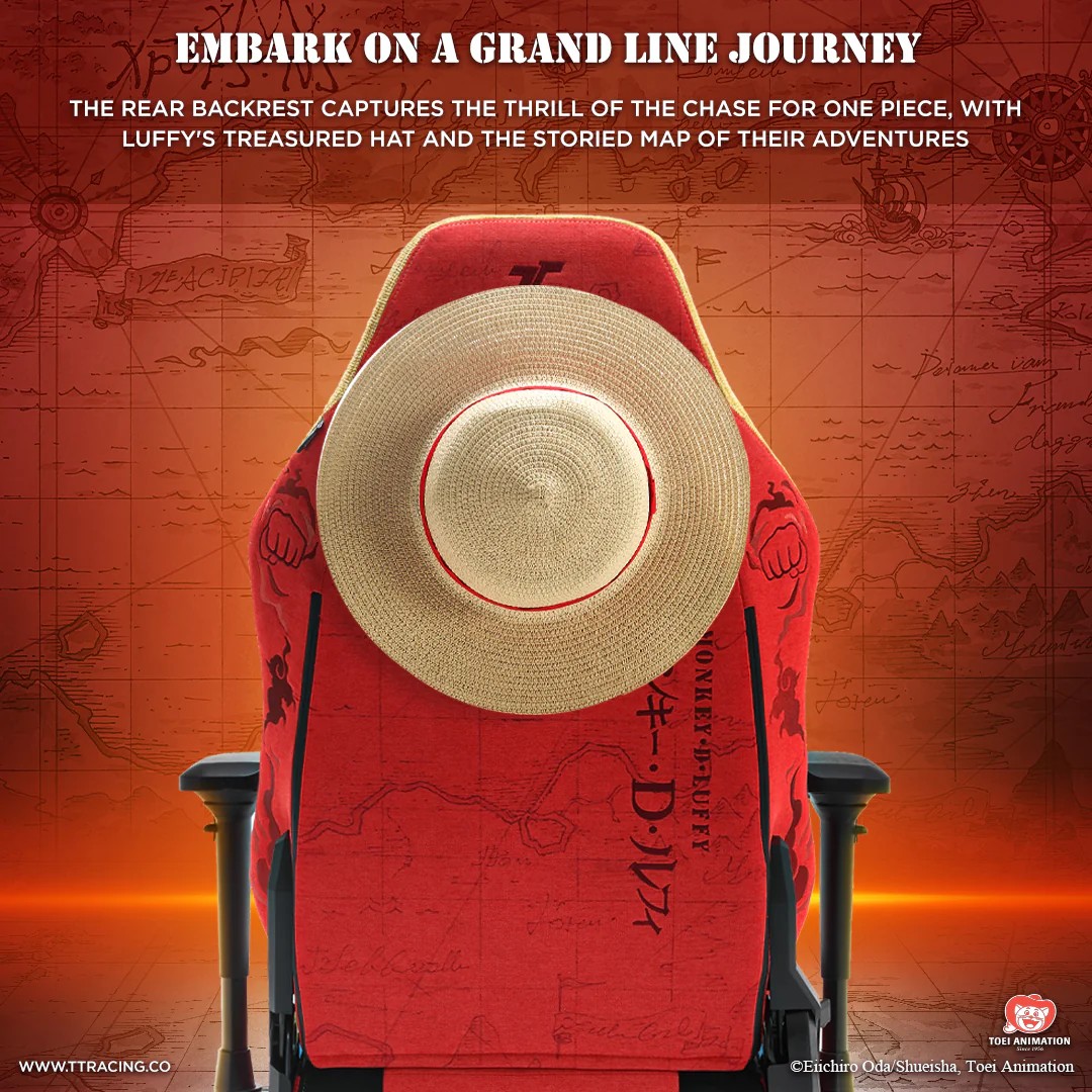 Jual TTRacing Luffy | Maxx Fabric Gaming Chair | Kursi Gaming Koleksi ...