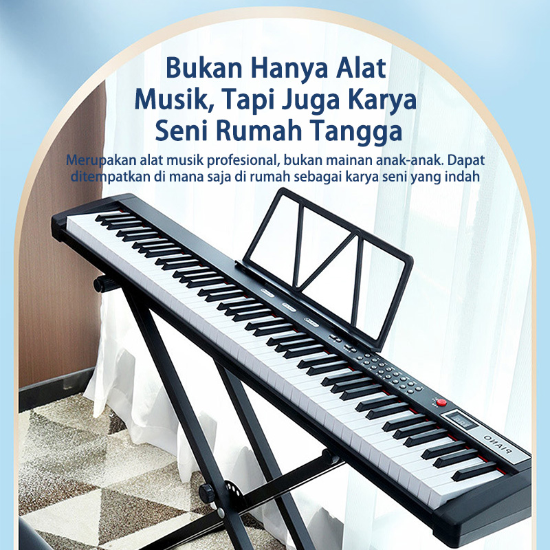 Jual Benston Music- Keyboard Elektrik 88 Tuts Portabel Untuk Pemula ...