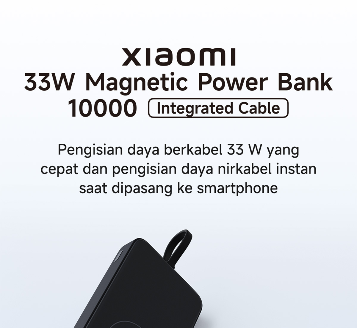 Jual Xiaomi 33W Magnetic Power Bank 10000mAh (Integrated Cable ...