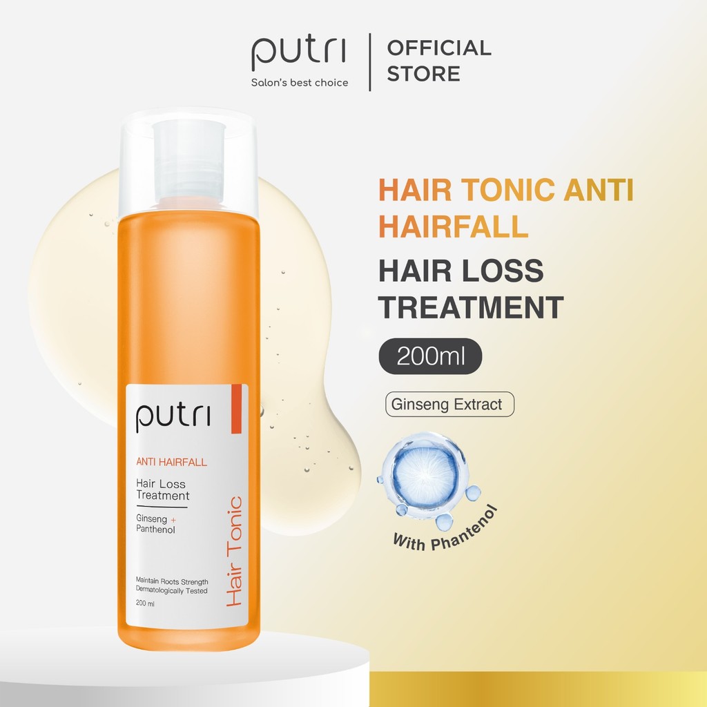 Jual Putri Hair Tonic 200ml/Cool Refresh/Anti Hairfall/Healthy Shine ...