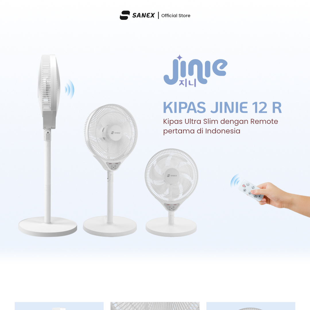 Jual SANEX Jinie Series Kipas Angin Standing Berdiri 3in1 12 Inch SSF ...