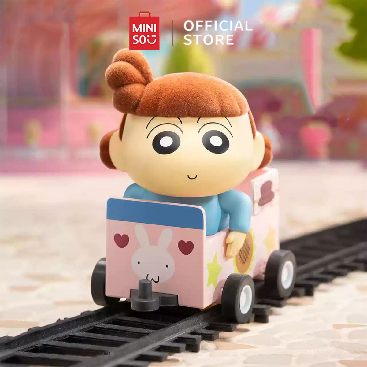 Jual Miniso Kotak Buta Blind Box Crayon Shin-chan Train Squad | Shopee ...