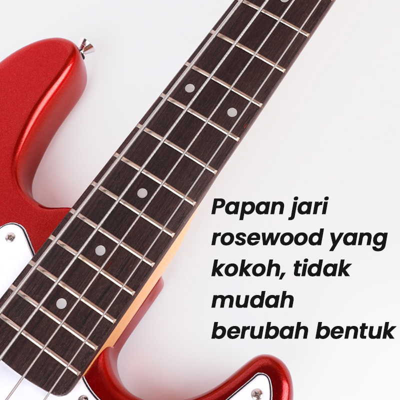 Jual Benston Music-Bass Listrik / Bass Listrik Empat Senar / Set Pemula ...