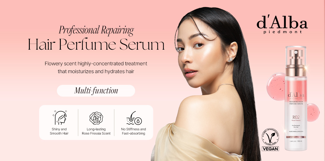 Jual d'Alba Professional Repair Hair Perfume Serum 50ml | Shopee Indonesia