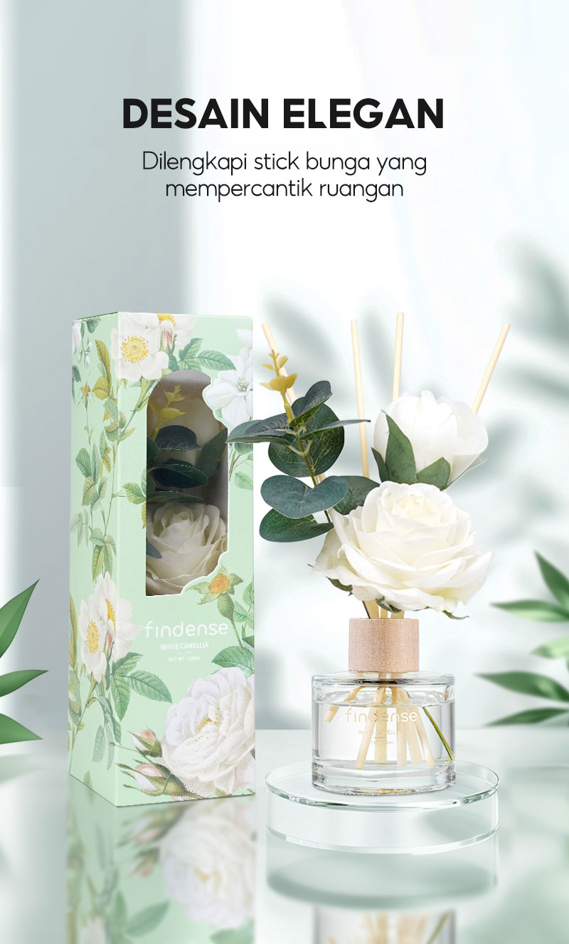 Jual OHSOME - Findense Reed Diffuser Floral Scent Pewangi Ruangan ...
