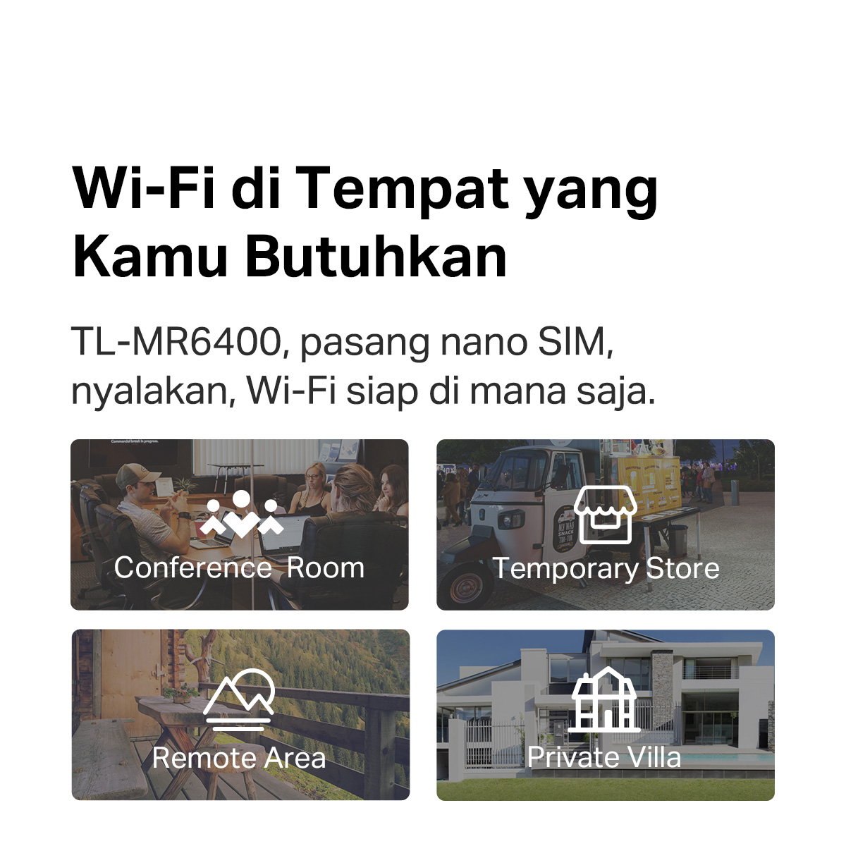 Jual TP-Link TL-MR6400 | 4G LTE Router | 300 Mbps Wireless N Modem ...