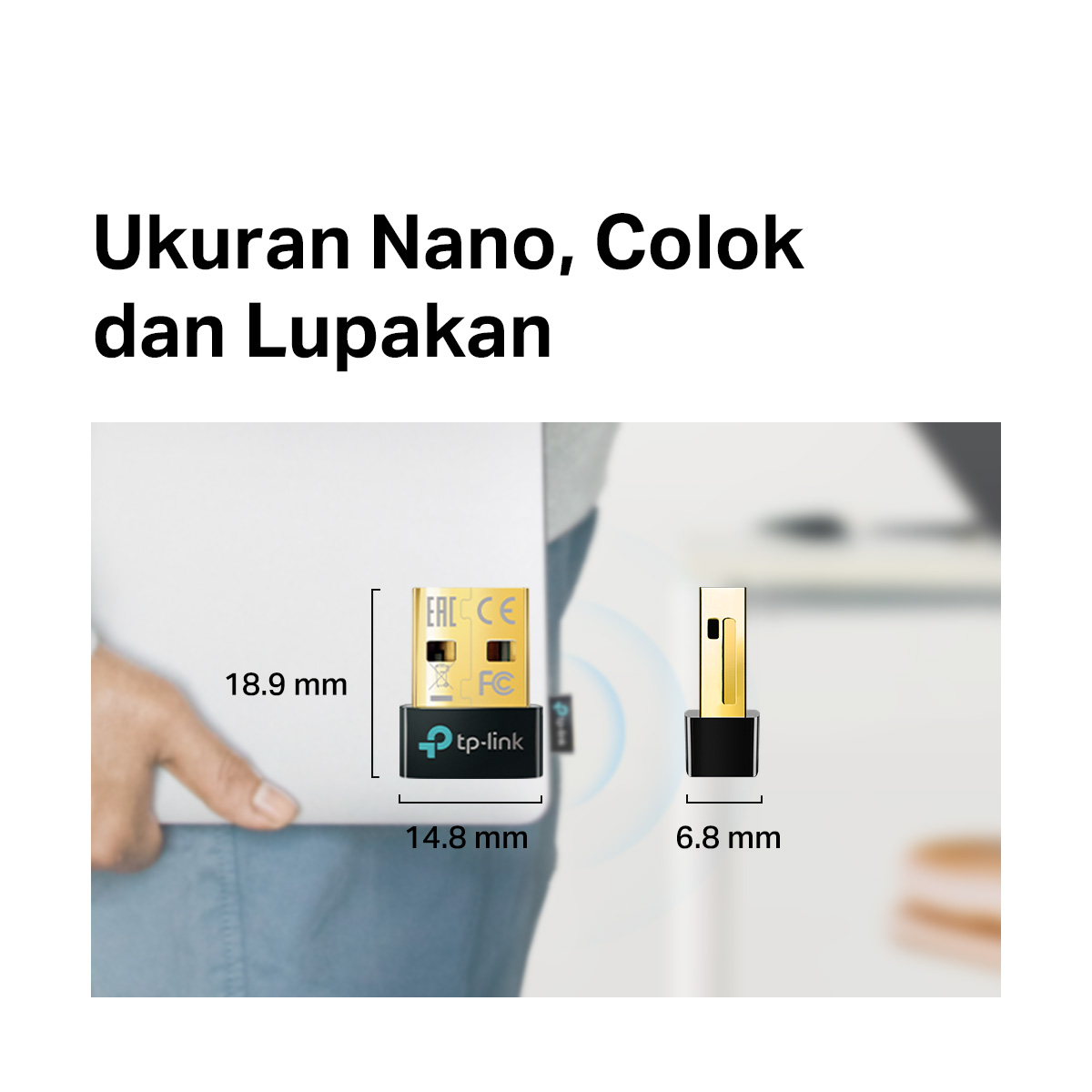 Jual TP-Link UB500 | Bluetooth 5.3 Nano USB Adapter| Bluetooth Dongle | PC Laptop | UB500 Plus ...