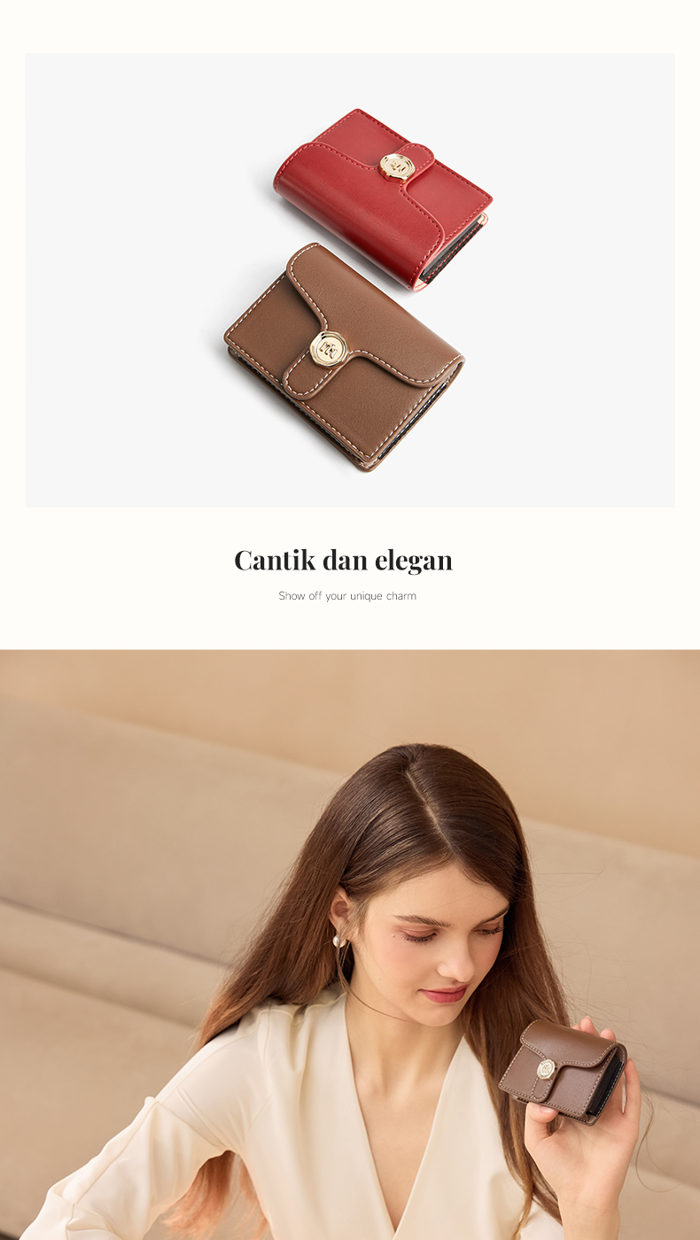 Jual MOSSDOOM Dompet Bria Wallet Kehalusan Desain Yang Elegan ...