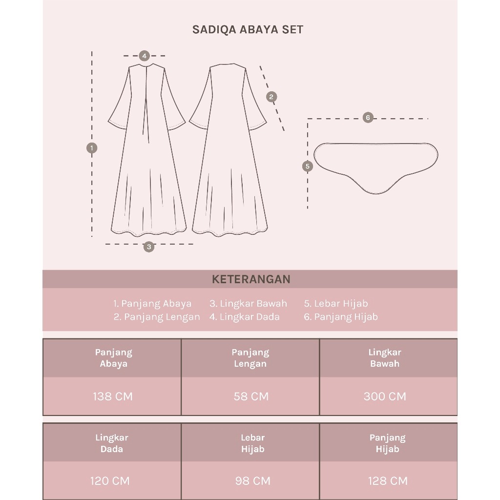 Jual Lozy Hijab - Sadiqa Abaya Set (Abaya Gamis Set Hijab Pashmina Haji dan Umrah Bahan Jersey ...