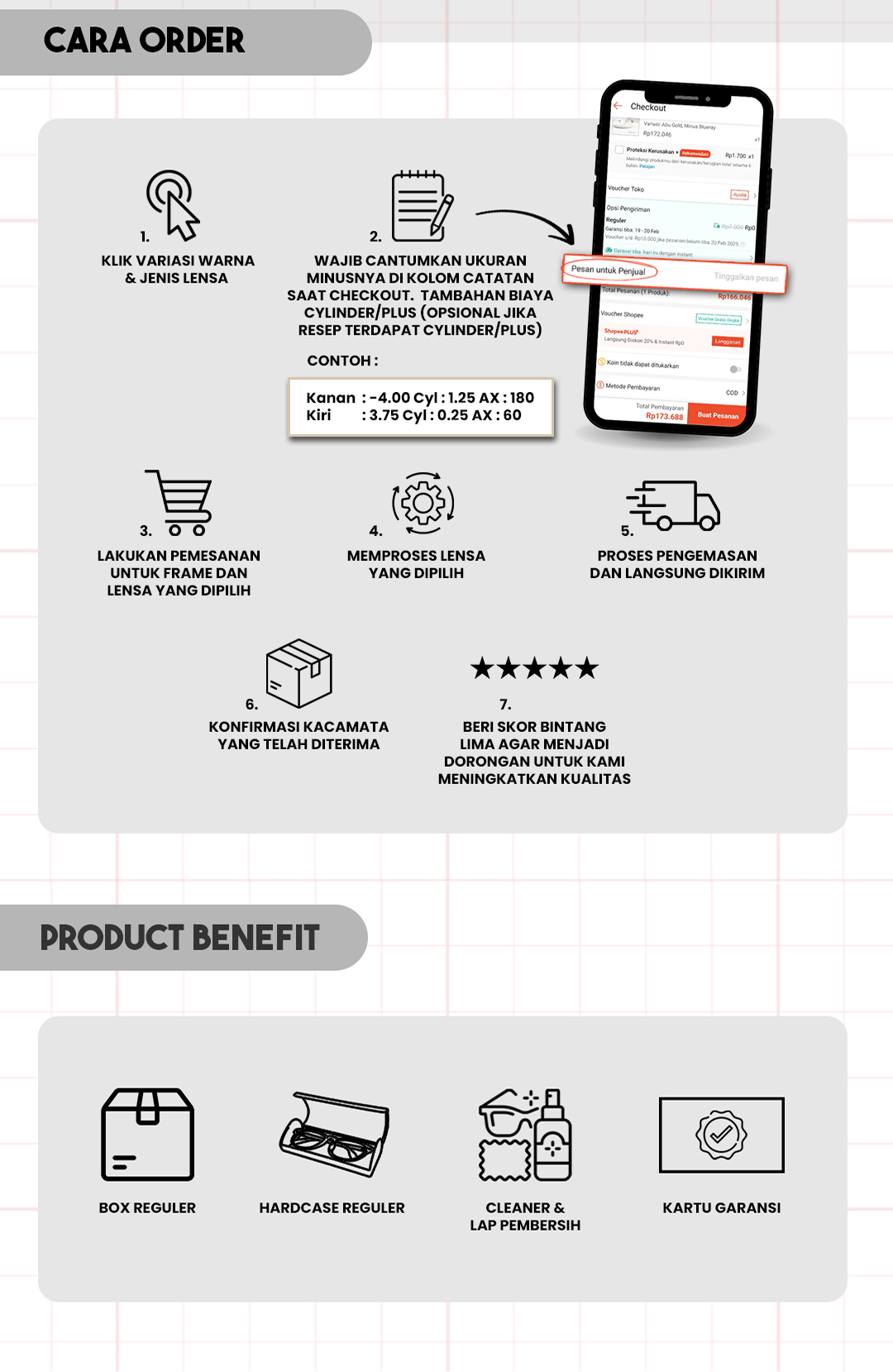 Jual DJAVA OPTIK - Frame Clara - Kacamata Minus Photocromic Cat Eye Wanita Titanium Terbaru ...