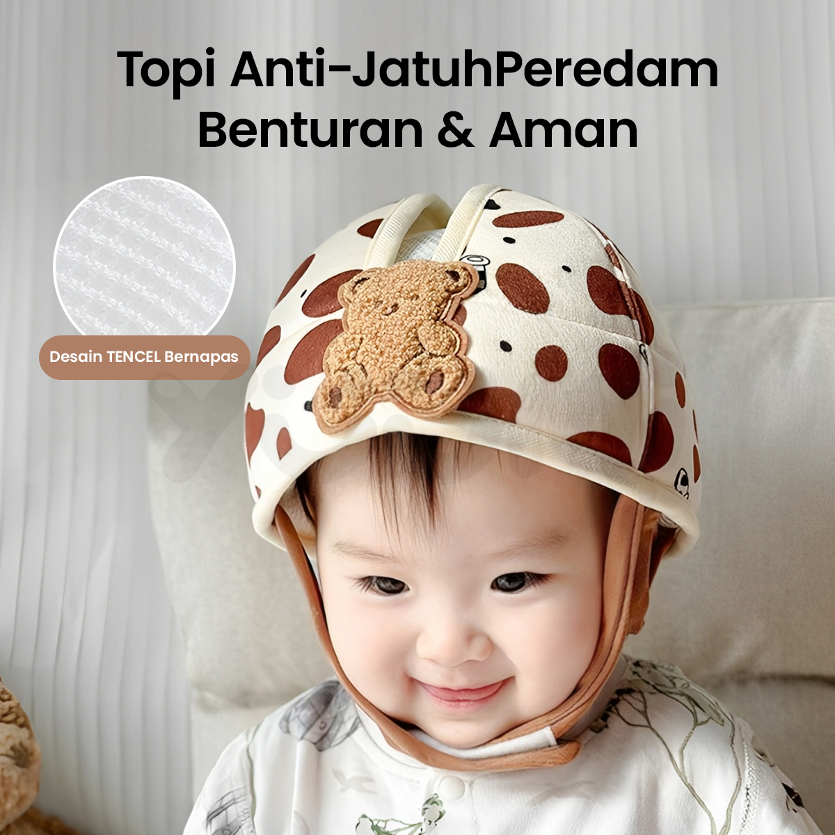 Jual Yuumi Topi Helm Pelindung Kepala Bayi Anti Jatuh Helm Bayi ...
