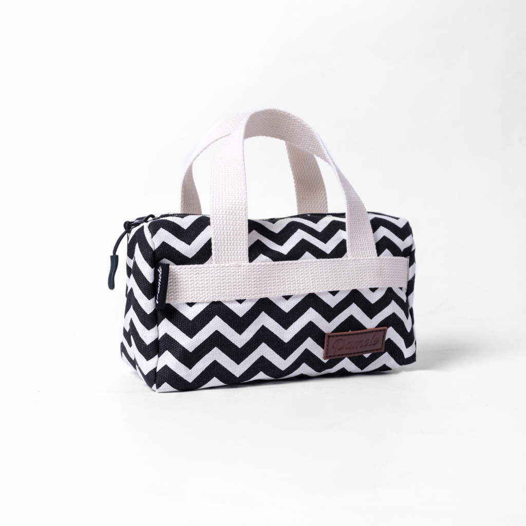 Jual Pamole Pouch Dompet Travelling Bahan Kanvas Penutup Resleting ...