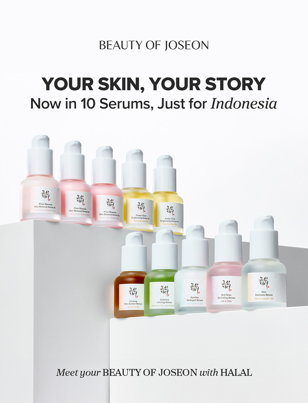 Jual Beauty of Joseon Skin Rejuvenation Serum Set [Plum Blossom Skin ...