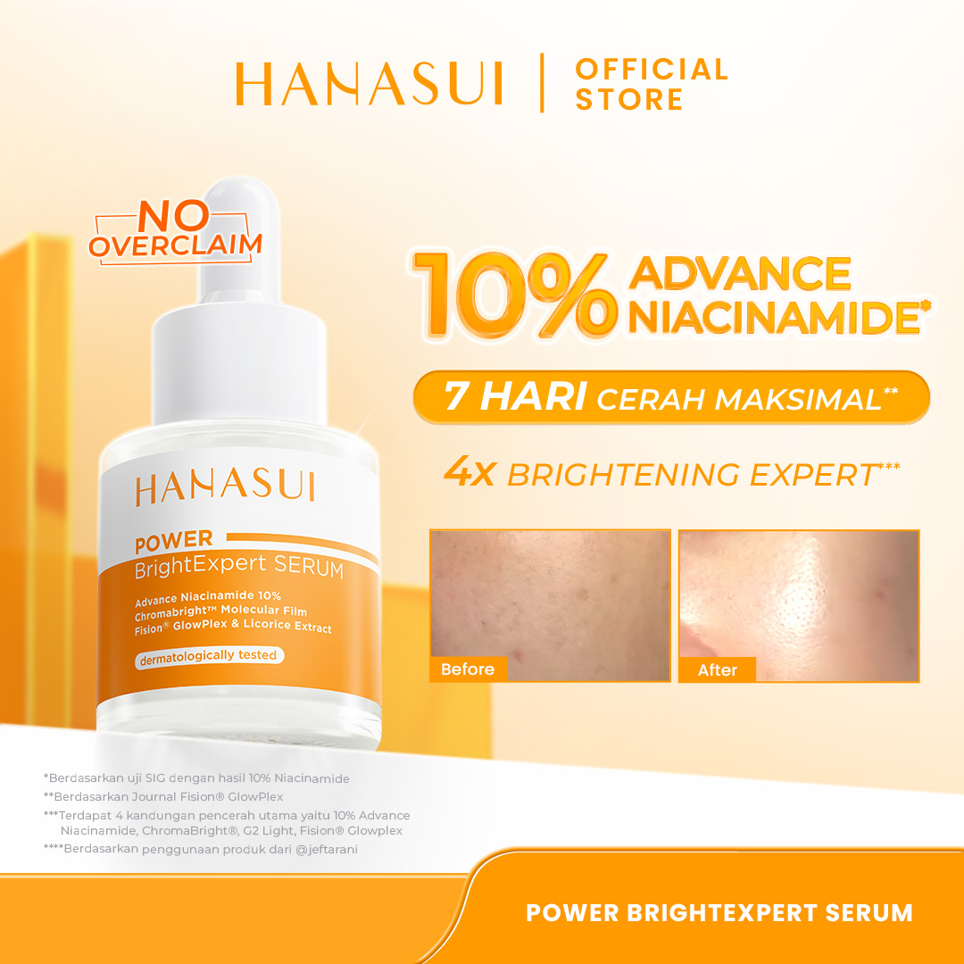 Jual (REAL 10% ADVANCE NIACINAMIDE) Hanasui Power Bright Expert Serum ...