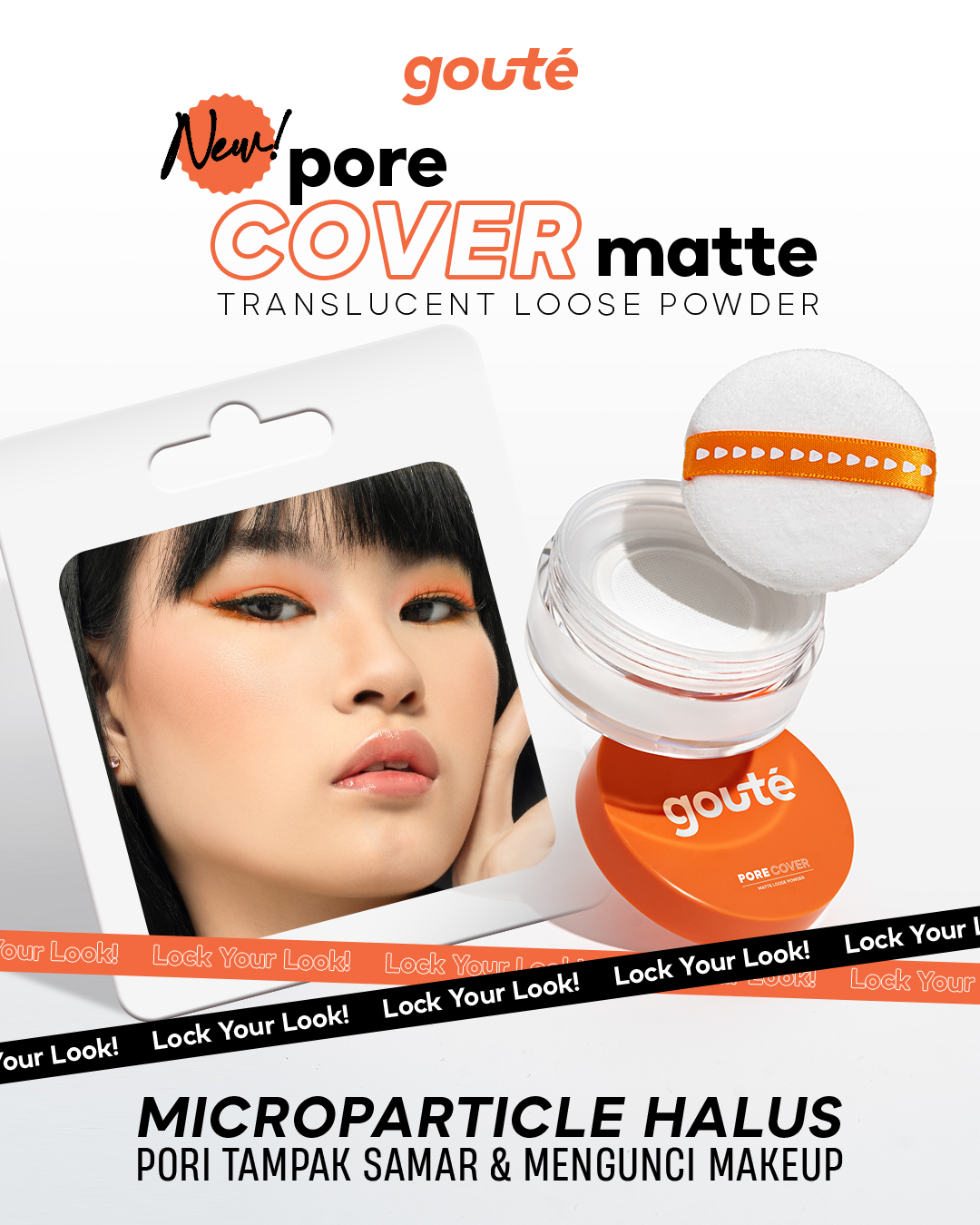 Jual Goute Translucent Loose Powder Pore Cover - Oil Control Pore ...