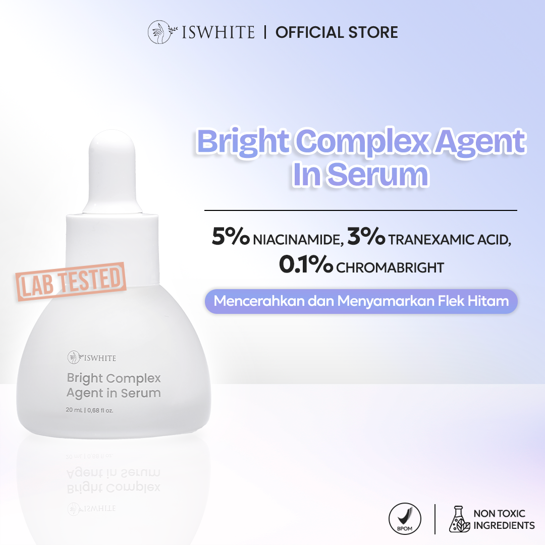 Jual [ SERUM PENCERAH WAJAH ] ISWHITE Bright Complex Agent in Serum 5% ...