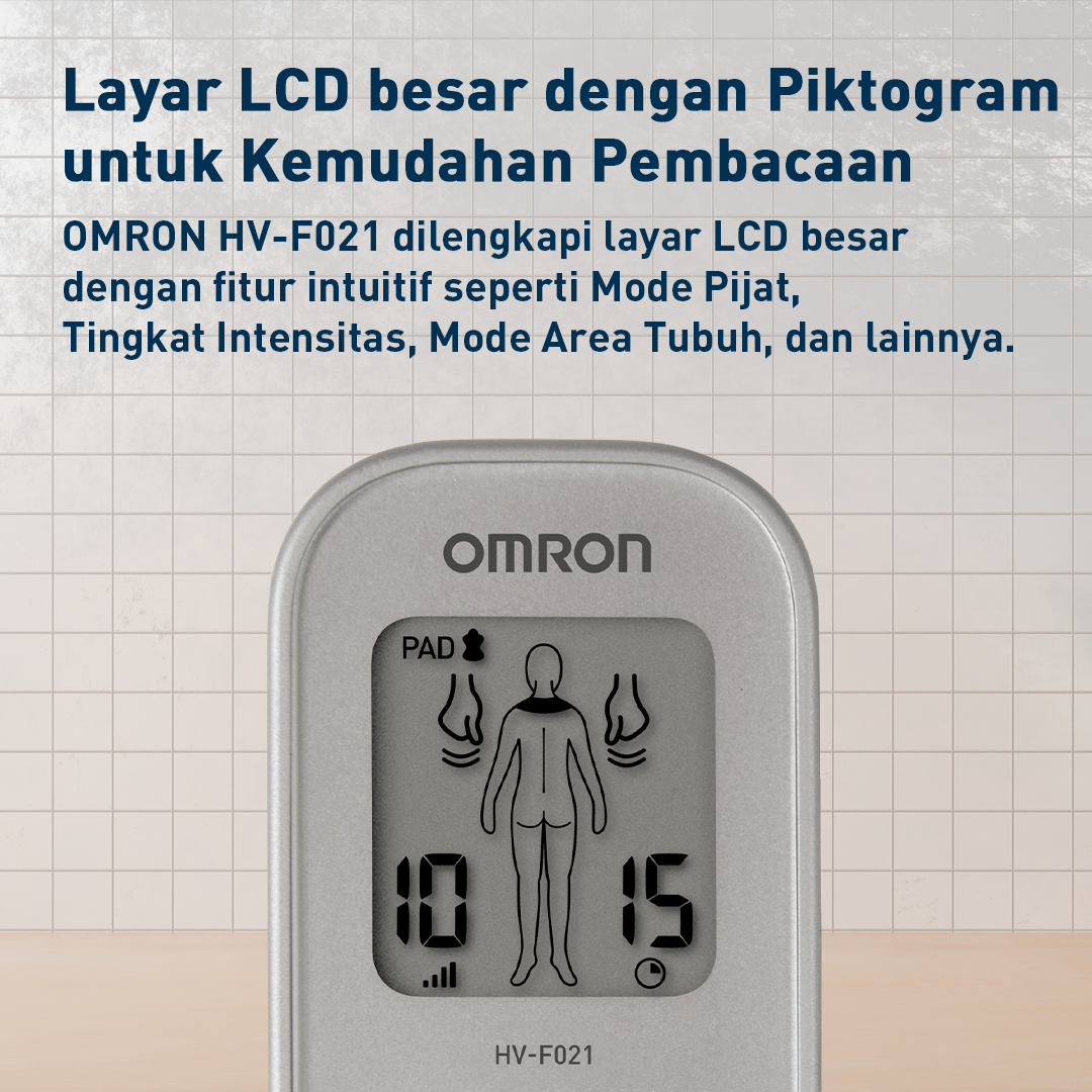 Jual Omron Alat Pijat Elektronik HV-F021 Pulse Massager | Shopee Indonesia