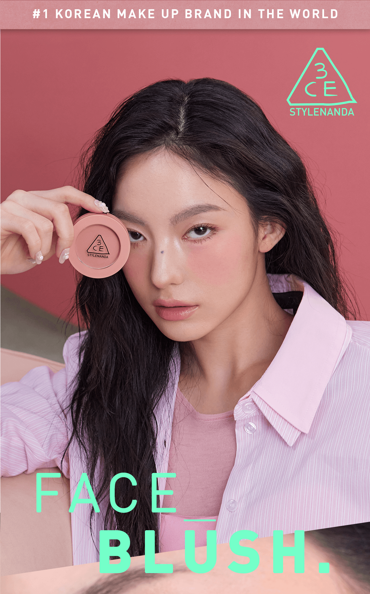 Jual 3CE OFFICIAL Face Blush - Blush On Translucent Halus Anti Geser ...