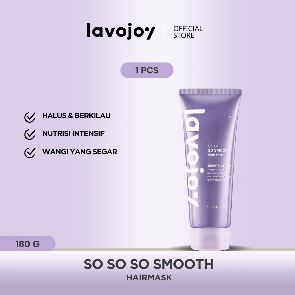 Jual Lavojoy So So So Smooth Hair Mask 180gr/Masker Rambut | Shopee ...