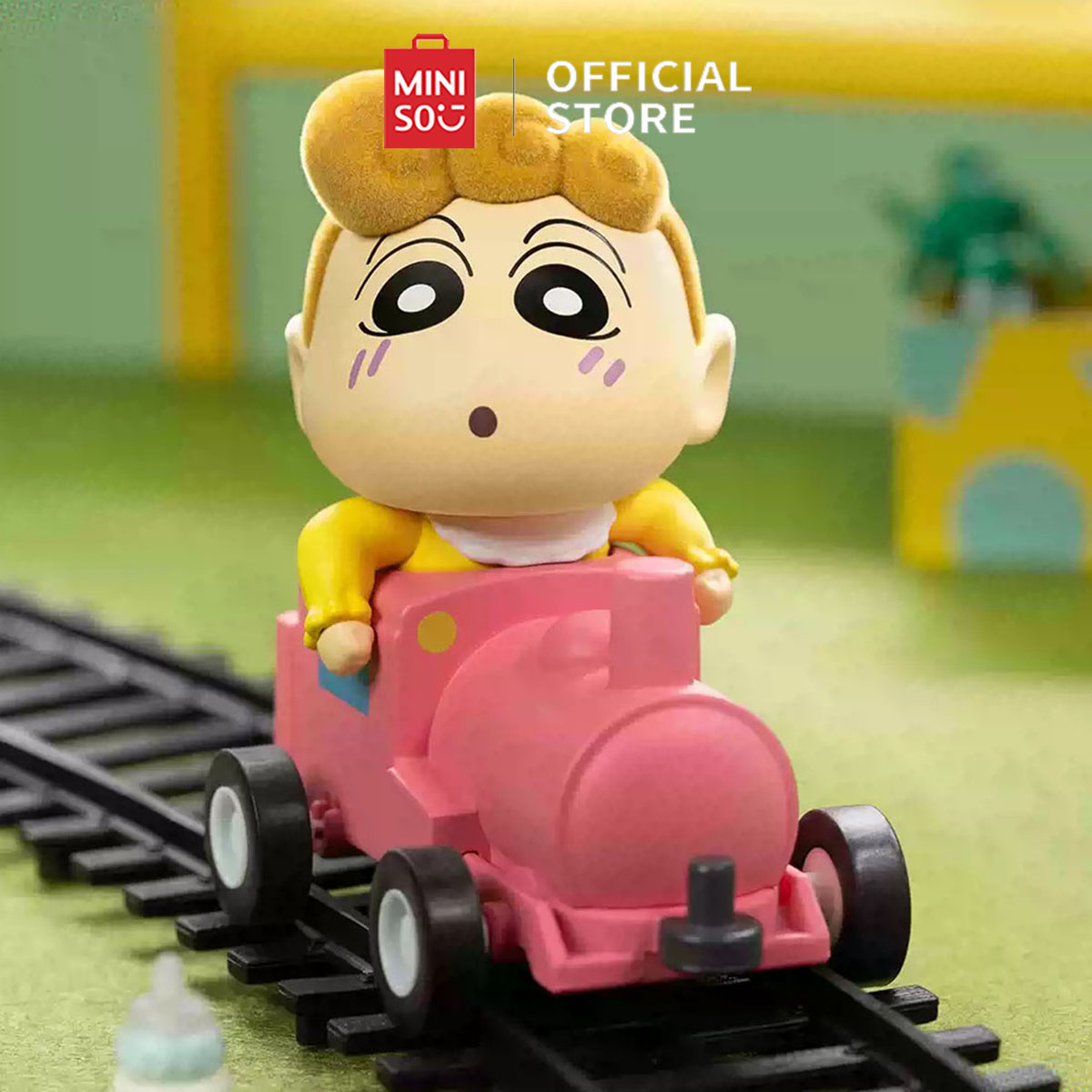 Jual Miniso Kotak Buta Blind Box Crayon Shin-chan Train Squad | Shopee ...