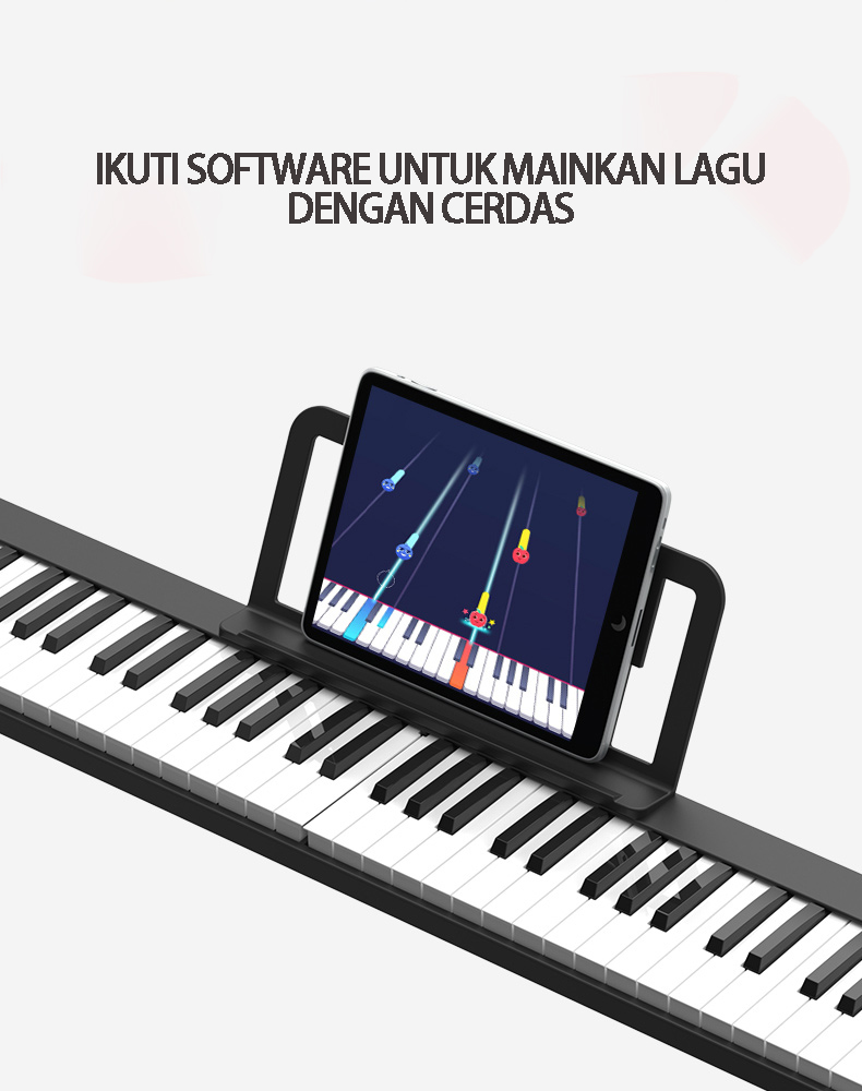 Jual Benston Music - piano profesional 61 tombol, piano listrik pintar ...