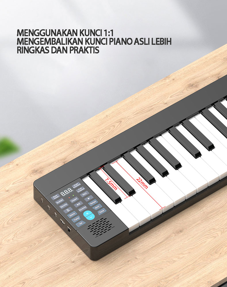 Jual Benston Music - piano profesional 61 tombol, piano listrik pintar ...