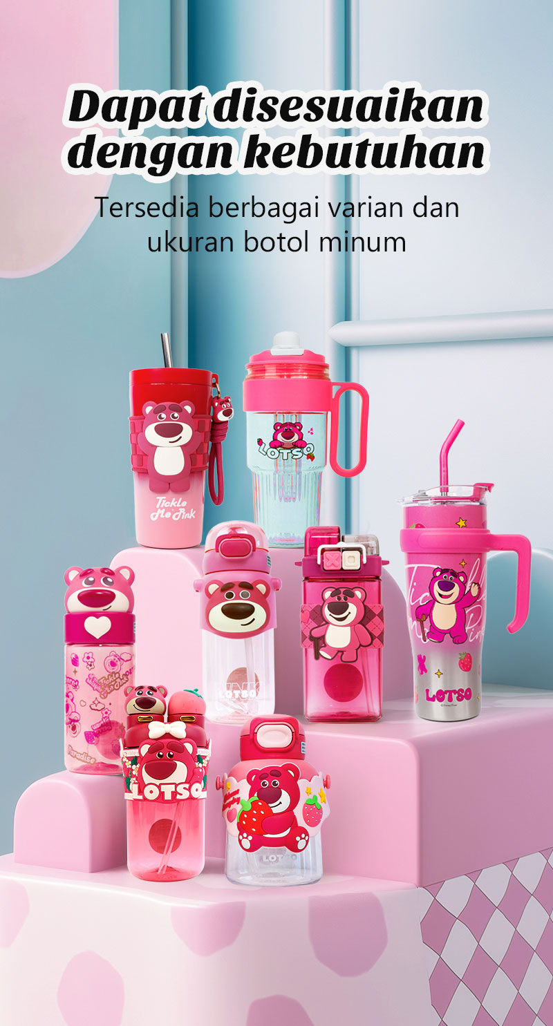 Jual 【OHSOME x Disney】- AIKESI Double Drinking Bottle Botol Minum ...