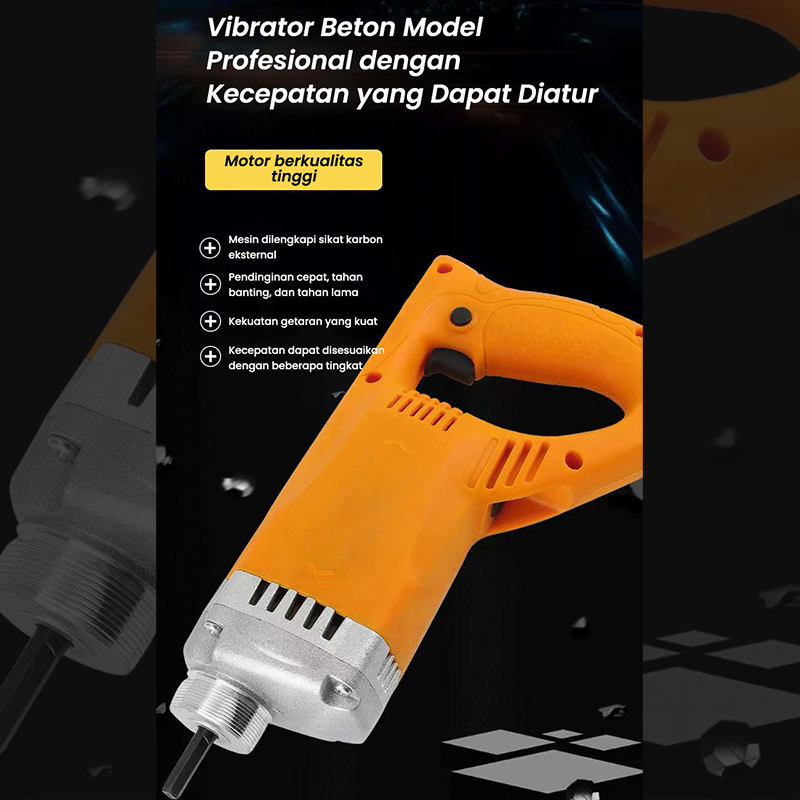 Jual Mesin Bor Vibrator Listrik Portable alat Vibrator Alat Pemadat Cor ...