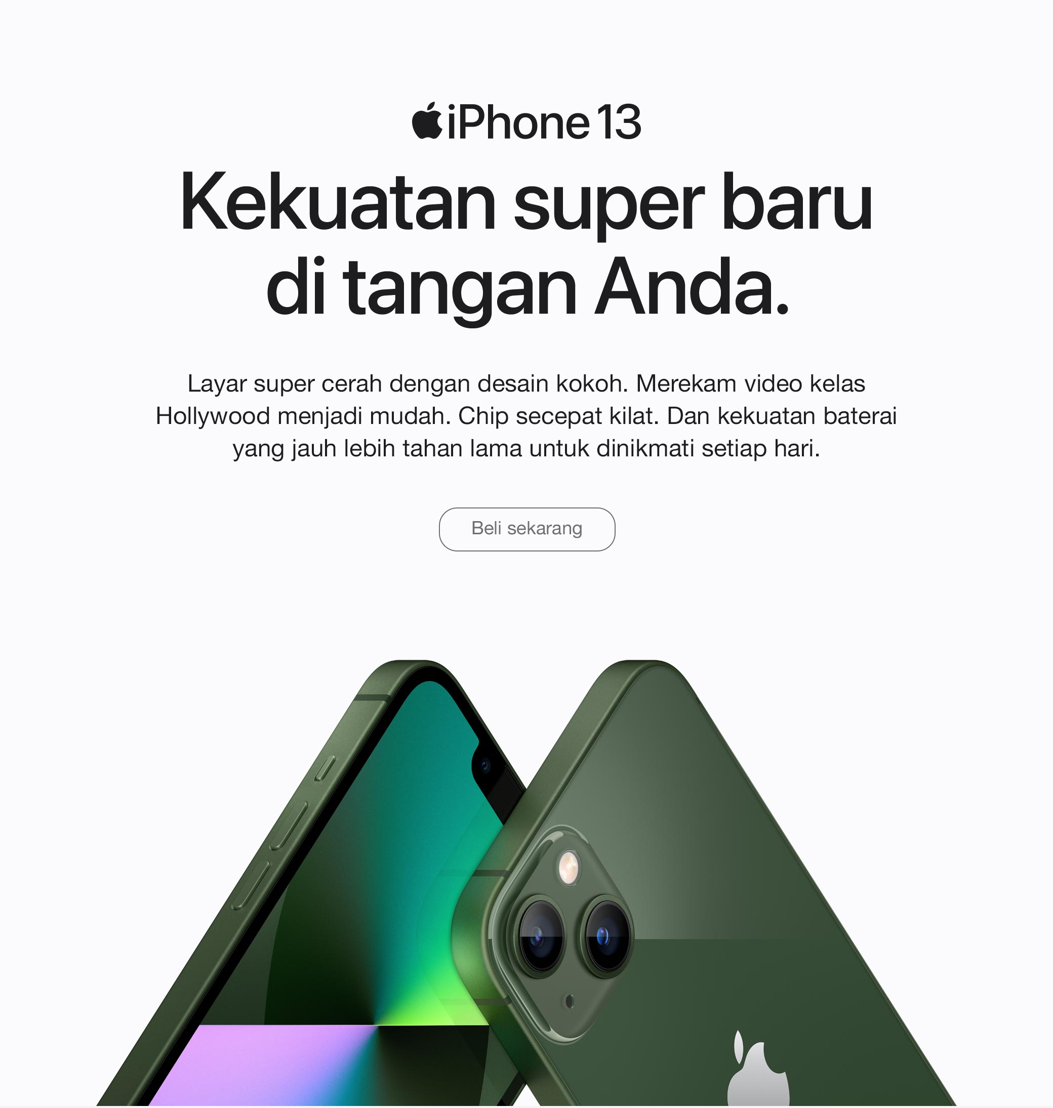 Jual APPLE IPHONE 13 128GB | SEGEL BARU GARANSI RESMI | Shopee Indonesia