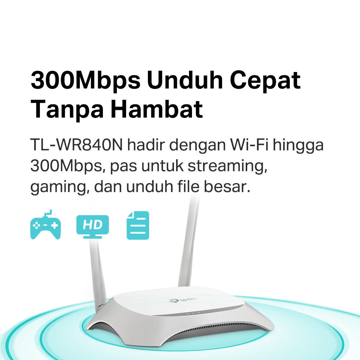 Jual TP-Link TL-WR840N | 300Mbps WiFi N Router I IPv6 IPTV | Router | Access Point | Extender ...