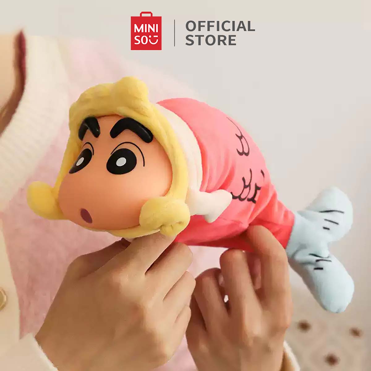 Jual Miniso X IDN Crayon Shinchan Dynamic New Life Trendy Vinyl Face ...