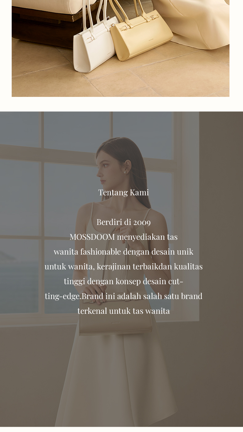 Jual MOSSDOOM Tas Wanita Aurelia Bag Kekinian Desain Minimalis Kapasitas Cukup Banyak Warna ...