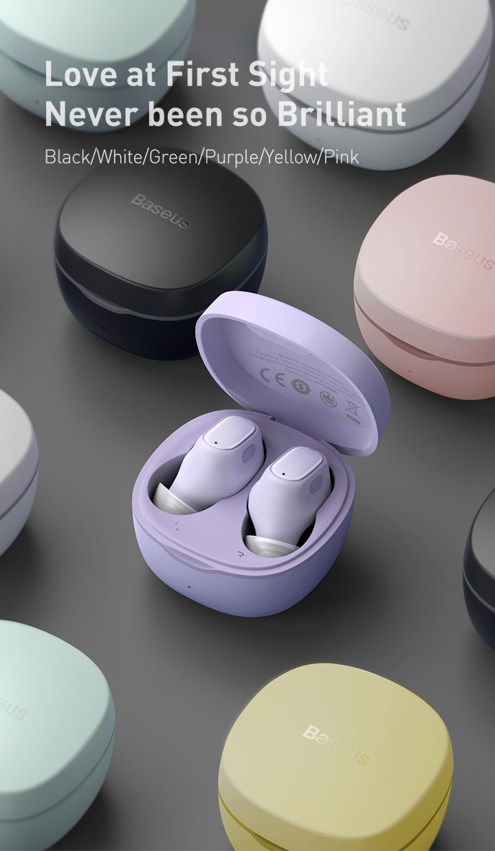 Jual BASEUS WM01 TWS True Wireless Earphones Earbuds | Shopee Indonesia