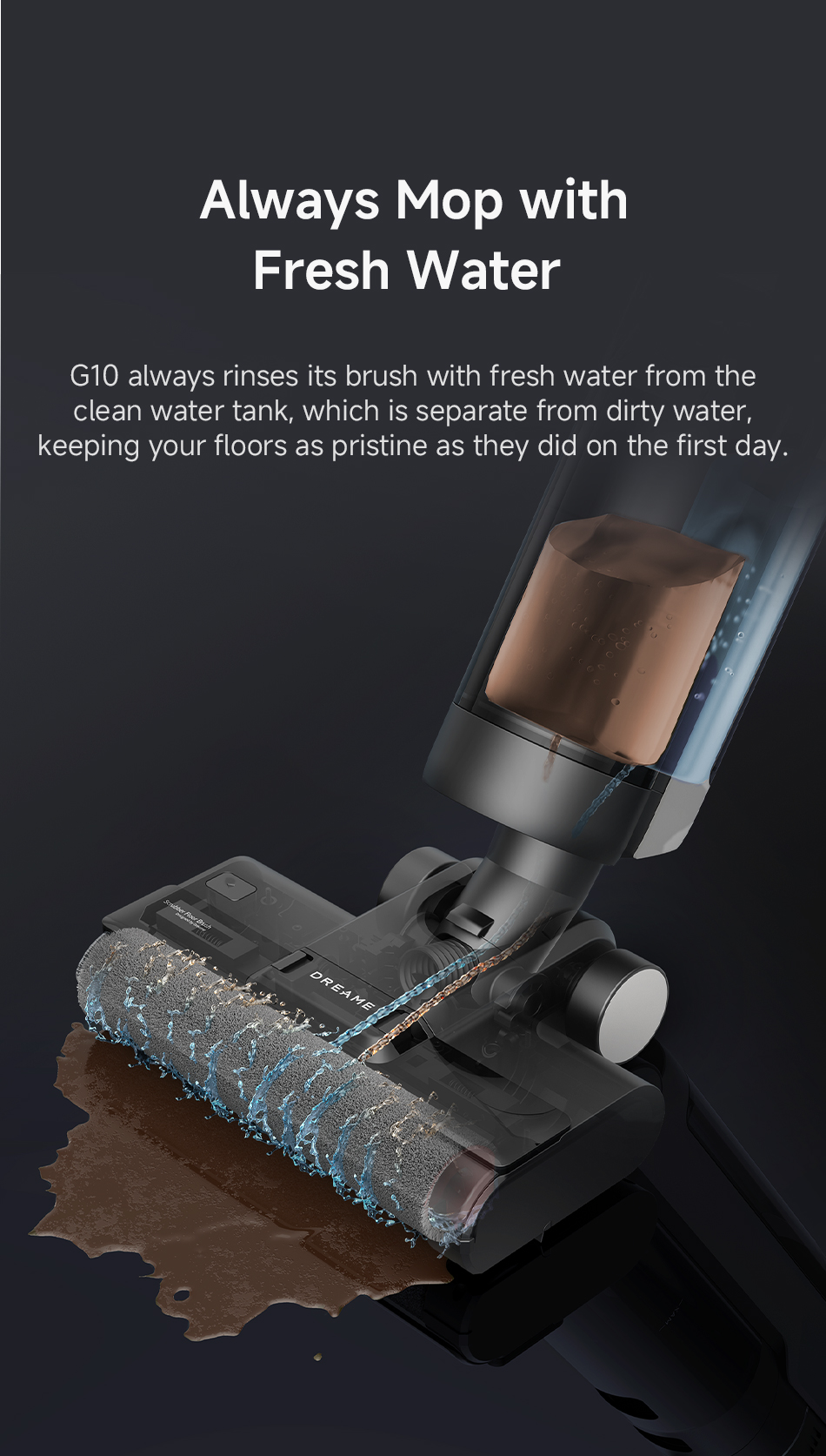 Jual Dreame G10 Wet and Dry Vacuum | Edge Cleaning | Mess Detection ...